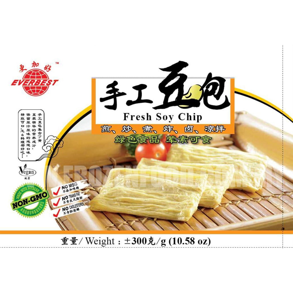 EVERBEST FRESH SOY CHIP (300G) 手工豆包 - Frozen Food Delivery Ipoh, Perak ...