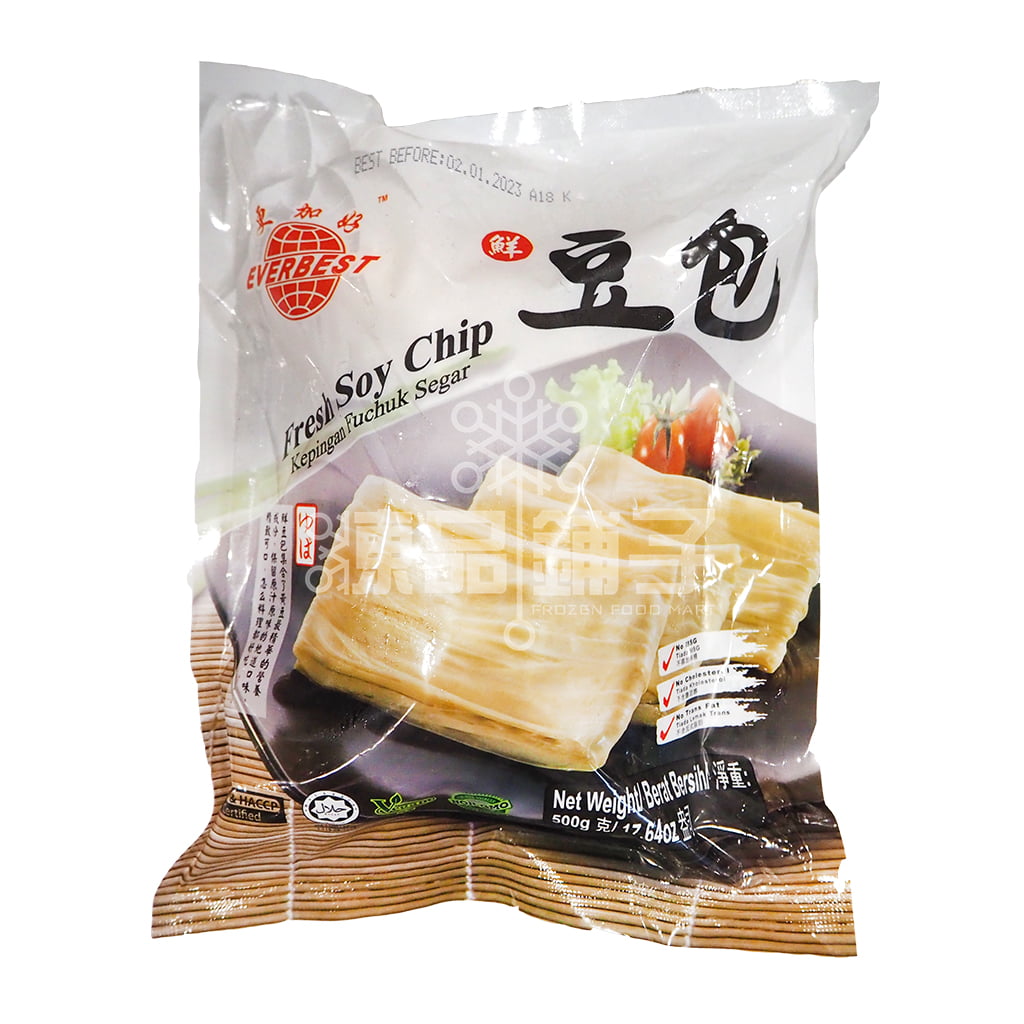 EB FRESH SOY CHIP (500G) 手工豆包 - Frozen Food Delivery Ipoh, Perak, Malaysia