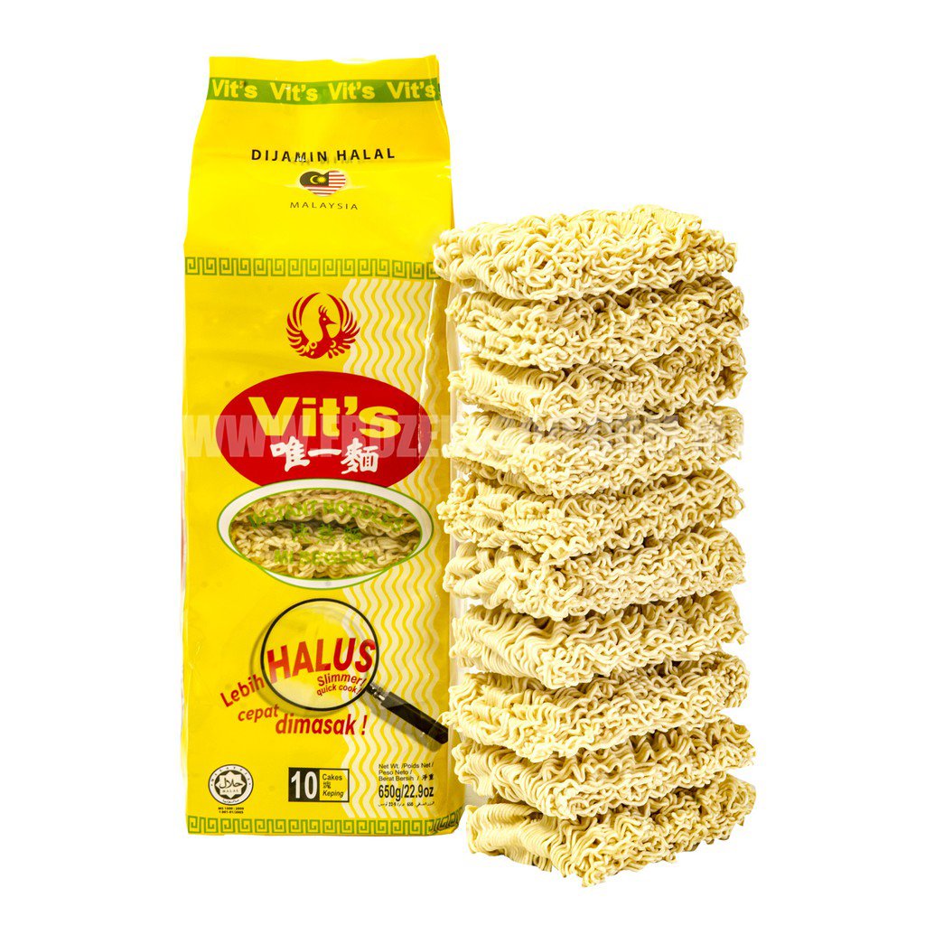 VIT'S INSTANT NOODLES (ECONOMY PACK - SLIM) (650G) 唯一面 - Frozen Food ...